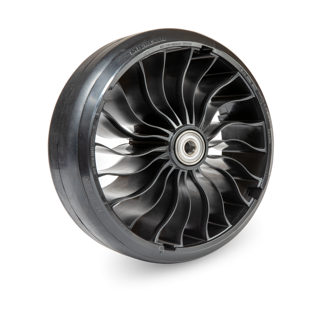 15x6.0N6 Michelin X-Tweel Turf Caster Smooth Axle Bolt Diameter 3/4 ...