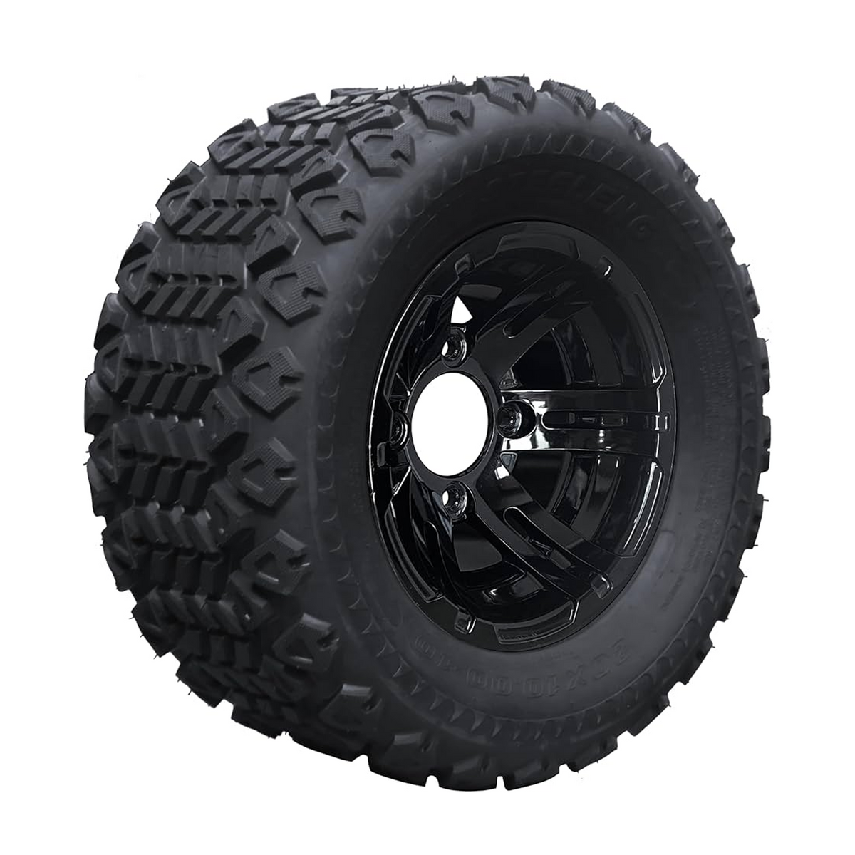 10.00-20 7.5" GRI BOMBCART Wide Tread, Standard, Solid, Black – OTRUSA.COM