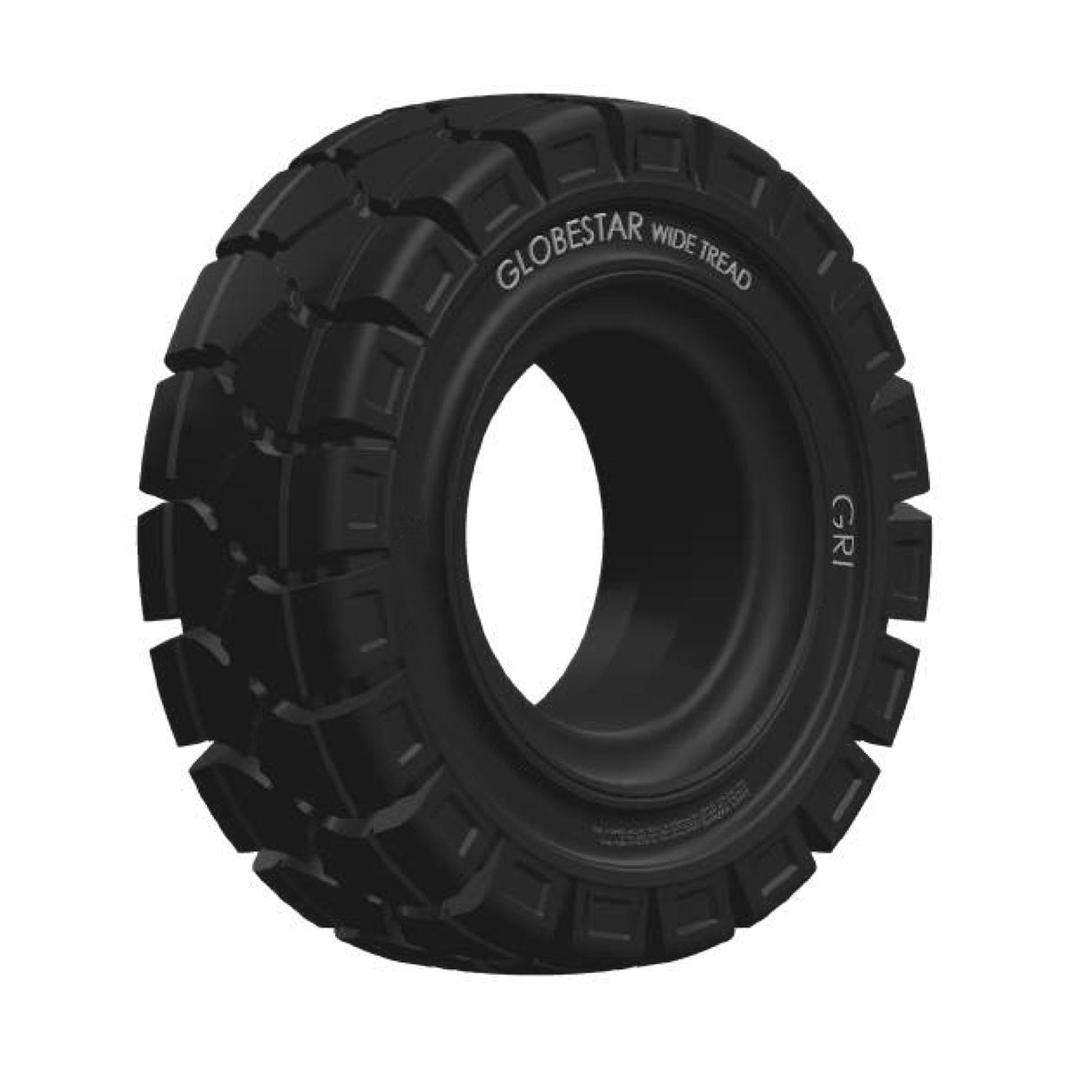 9.00-20/7.0 7" GRI GLOBESTAR Wide Tread, Standard, Solid, Black ...
