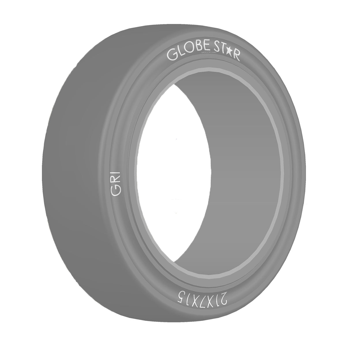 18x9x12 1/8 (457/229-308) GRI GLOBESTAR, Non-Marking, Smooth, Solid, G ...