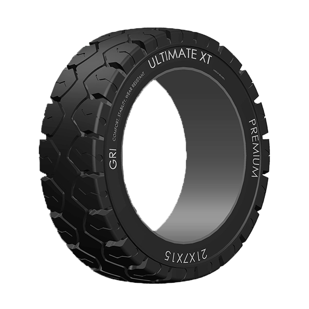 18x6x12 1/8 (457/152-308) GRI ULTIMATE XT Press On Band, LUG, Solid, B ...